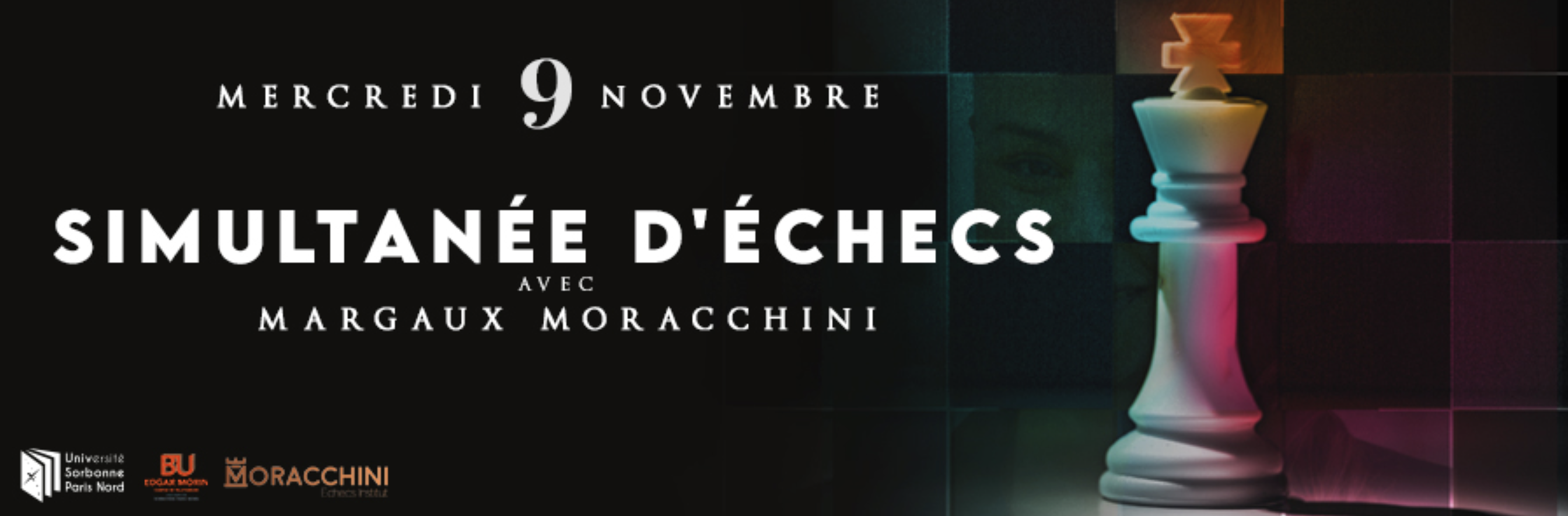 Simultanée d'échecs avec Margaux Moracchini / 9 novembre / BU Edgar ...